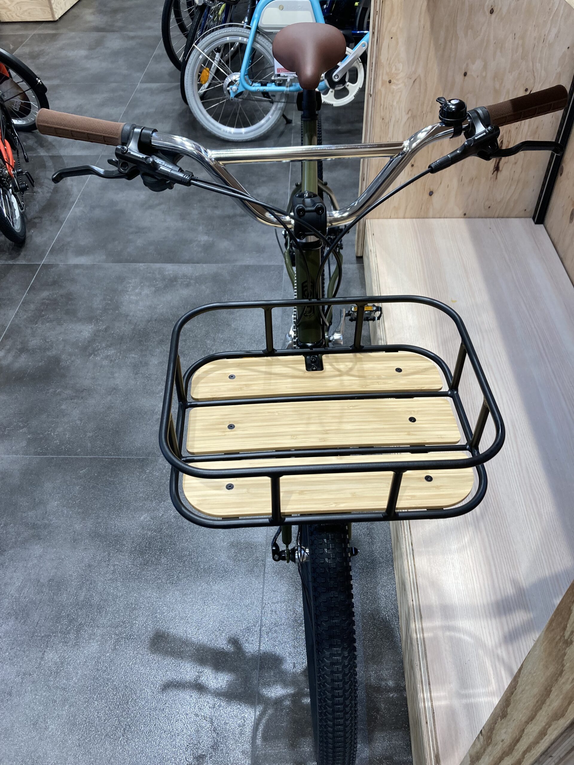 お洒落に便利にカゴを取り付け！TernのGRIT ル・サイク IZU | 自転車専門店 サイクルスポット/ル・サイク